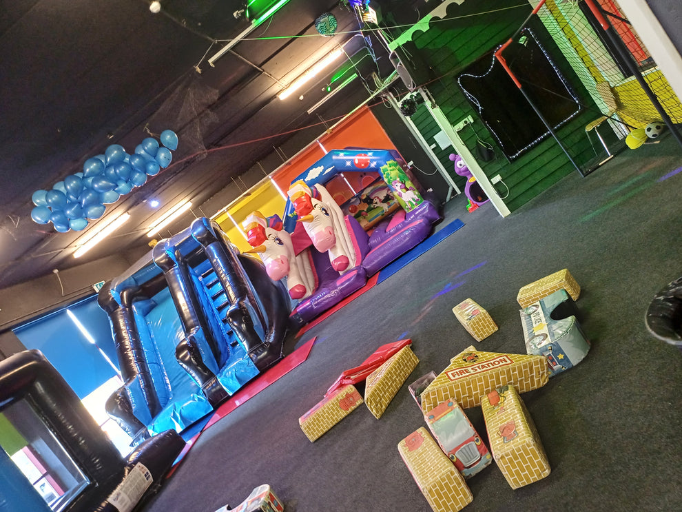 Front Castle Room & Disco Party – Cross Castles Party Rooms